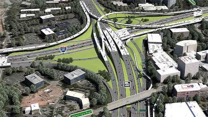 I-285, Ga.400 인터체인지 완공시기 늦춰져 - 한국일보 애틀랜타 - 미주 No.1 정상의 뉴스